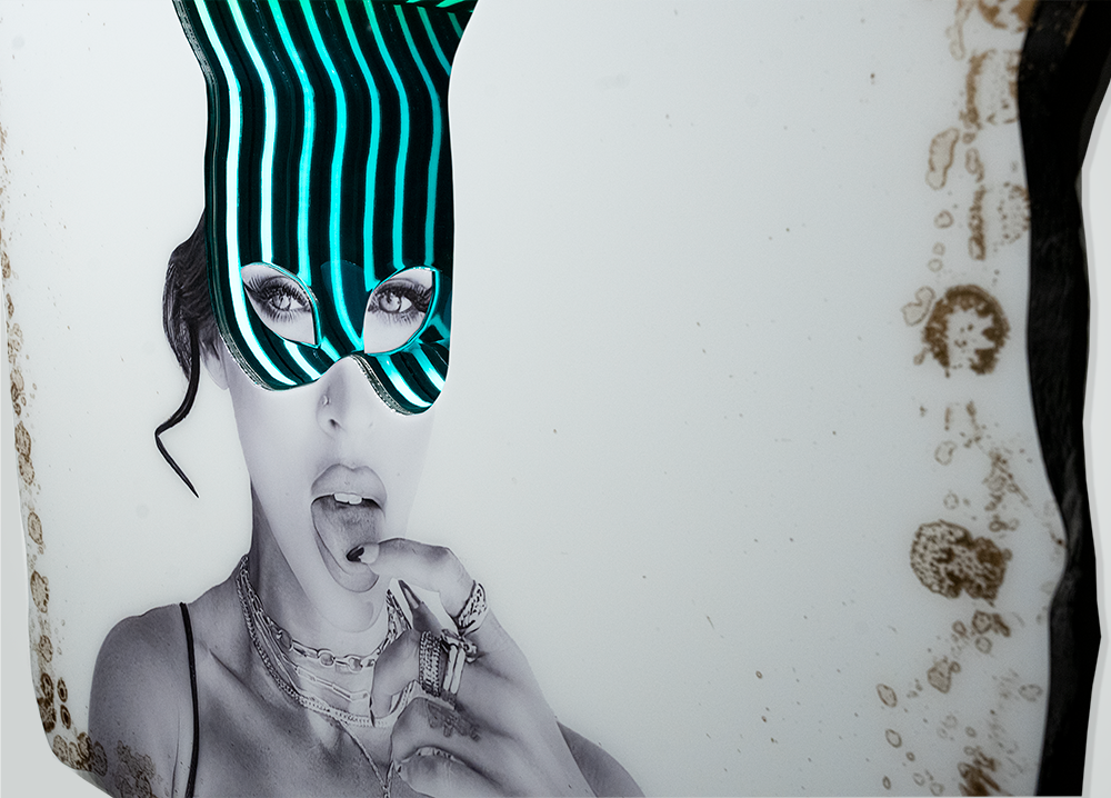 Megan Fox Infinity Mask - CJS Gallery