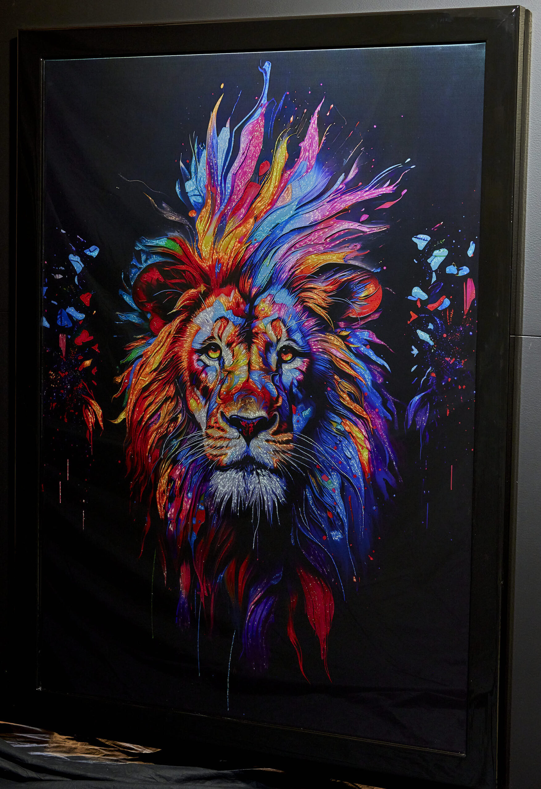 Abstract Lion