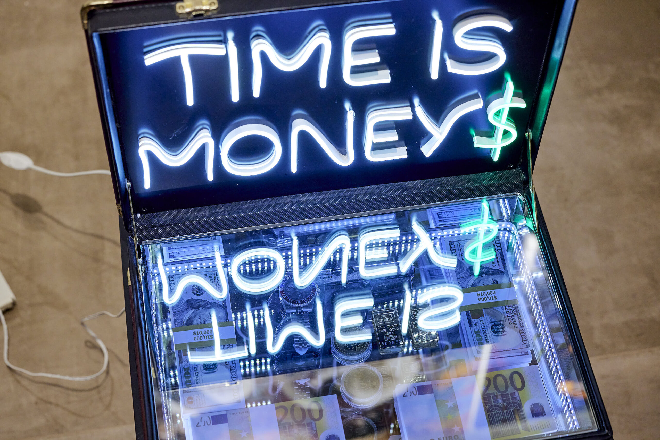 Time is Money Box - CJS Gallery